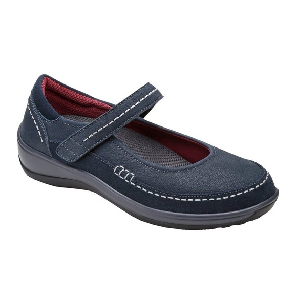 Orthofeet | Shoes | Orthofeet Athens Mary Jane Shoes Womens 15b Blue ...